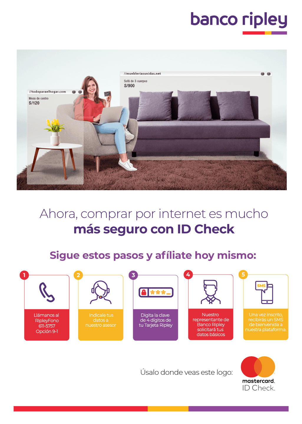 Tarjeta de crédito Mastercard | Banco Ripley Perú